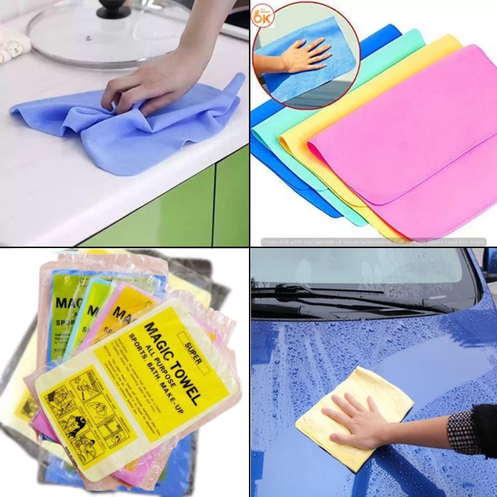 MAGIC TOWEL FOR CAR AND MOTORCYCLE | Shopee Philippines