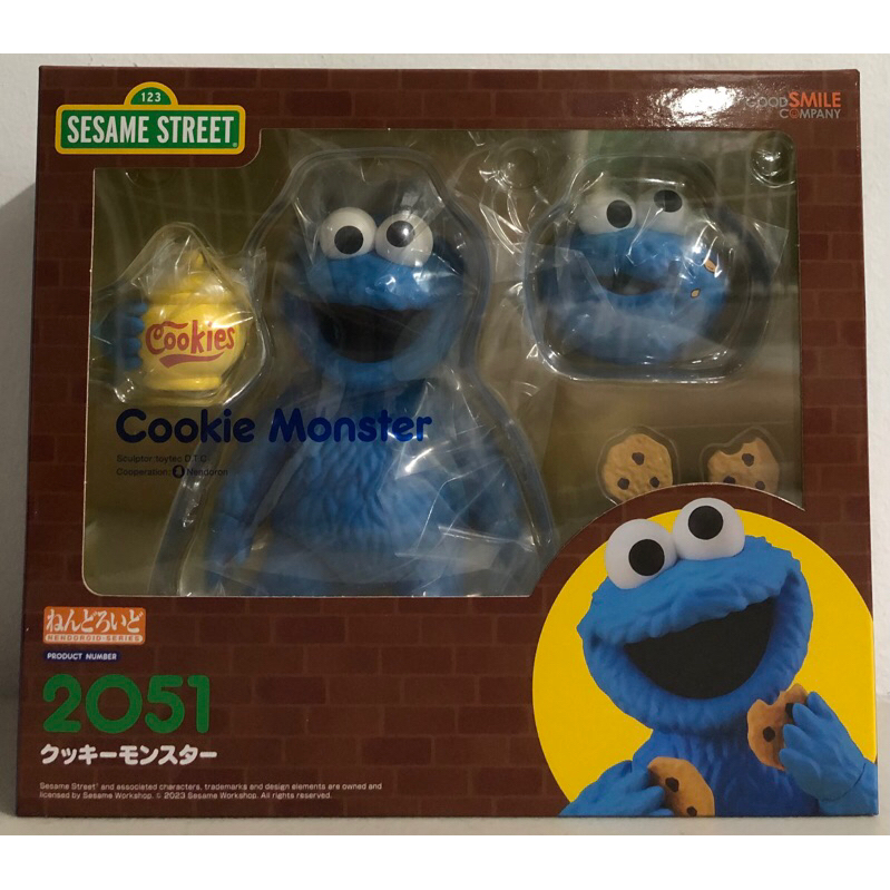 GOODSMILE COMPANY: NENDOROID SERIES - 2051 SESAME STREET COOKIE MONSTER ...
