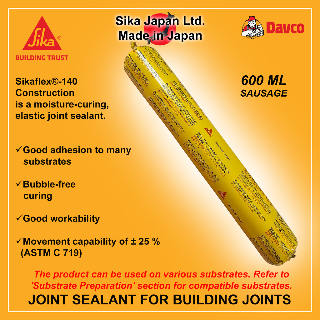 Sika Sikaflex JAPAN 140 Sikabond Construction Polyurethane Sealant ...