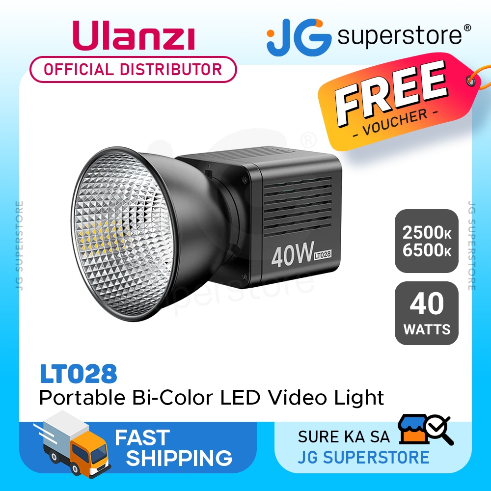 [CLEARANCE] Ulanzi LT028 Portable 40W Bi-Color LED Video Photography ...