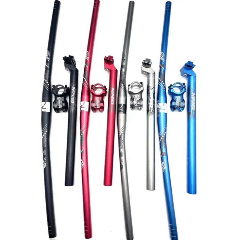 R-02 INSPEED Bicycle Handlebar MTB Bike Stem Cycling Seat Post ALLOY ...