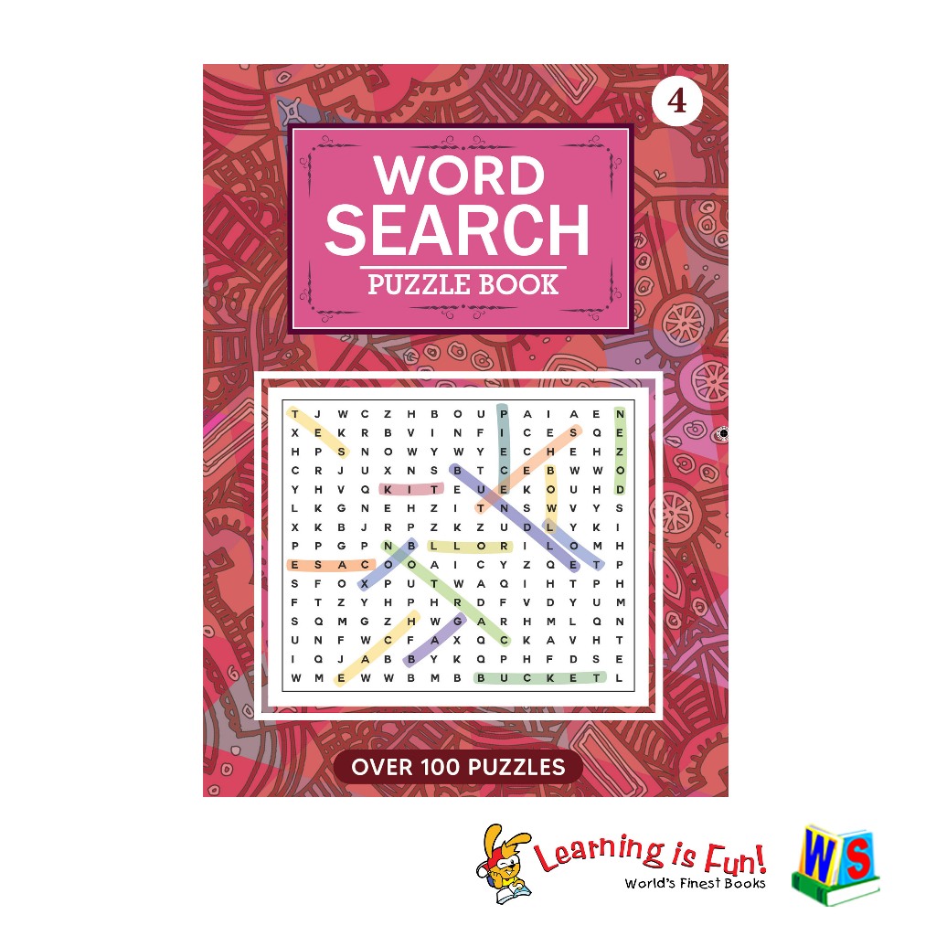 WS WORD SEARCH PUZZLE BOOK 4 | Shopee Philippines