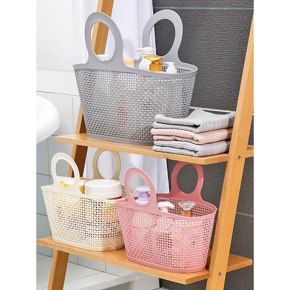 Foldable Basket Shopping Basket Portable Plastic Storage Hand Basket ...