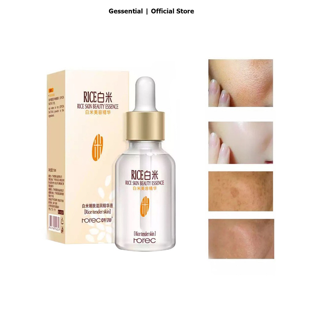 White Rice Serum Original Whitening Face Moisturizing Cream Anti ...