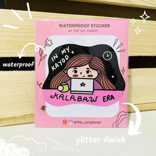In My Kayod Kalabaw Era - Cute Laptop Sticker Witty Funny Statement ...