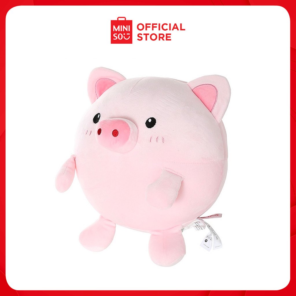 Miniso Round Plush Stuff Toy Piglet | Shopee Philippines