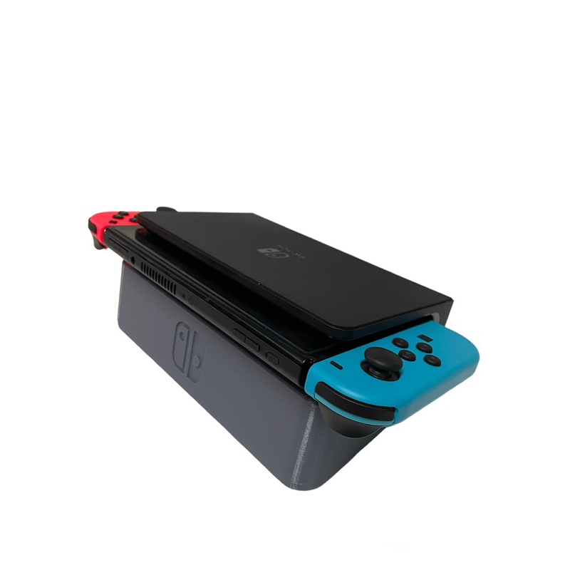 Nintendo Switch Oled Horizontal Dock Stand w/ Anti-Slip Foot Pad ...