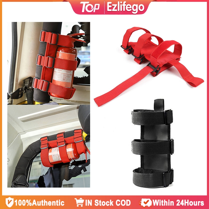 Car Fire Extinguisher Holder Adjustable Extinguisher Mount Strap For ...