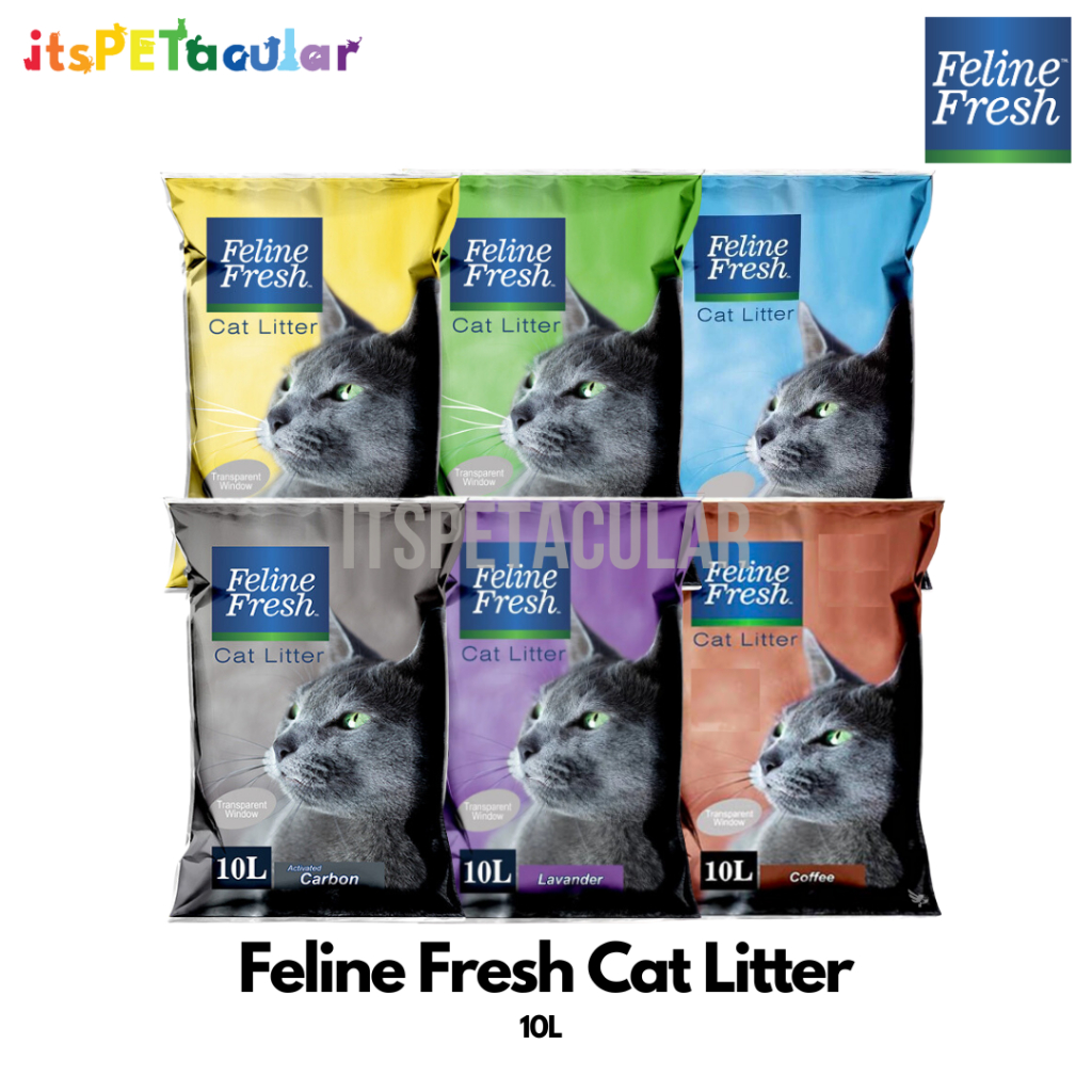 Feline Fresh Cat Litter Sand 10L | Shopee Philippines