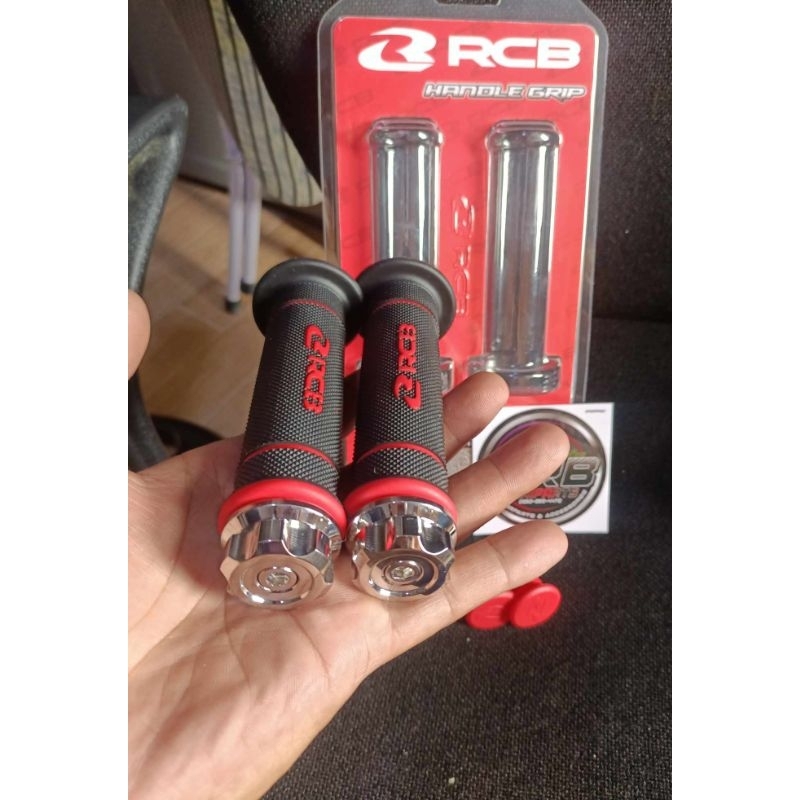 RACING BOY HANDLEGRIP & CNC BAR END SET UNIVERSAL | Shopee Philippines