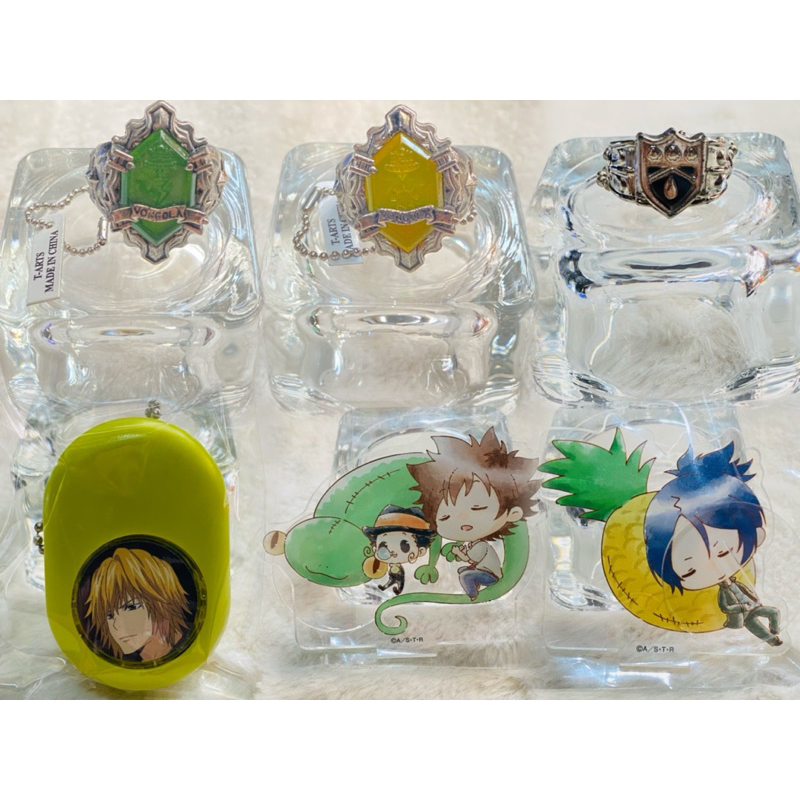 Katekyo Hitman Reborn Takara Tomy Vongola Rings Acrylic standee ...