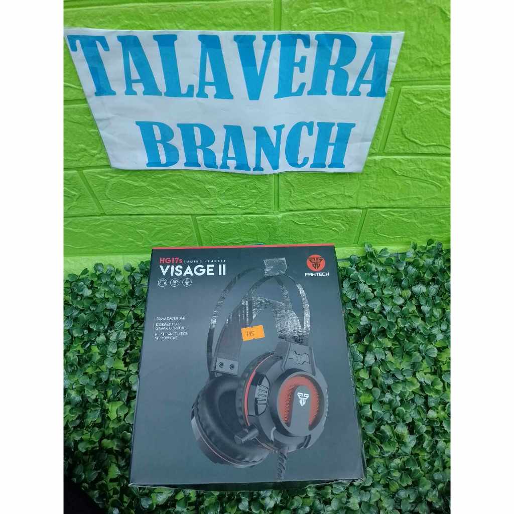 FANTECH BLACK VISAGE 77 RGB HEADSET HG17S | Shopee Philippines