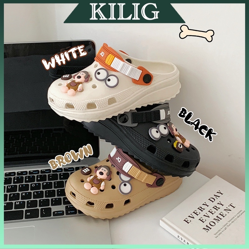Kilig 24-35 Kids Clogs Cute Cartoon Jibbitz Sandals for Boys and Girls ...