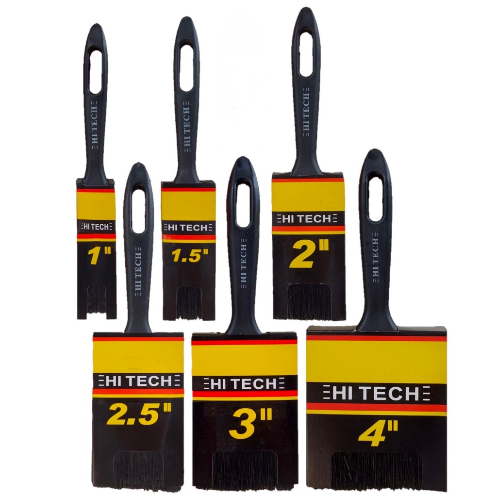 Hi-Tech Professional Paint Brush - Size 1" to 4" | Shopee Philippines
