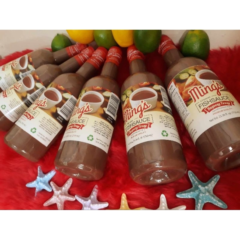 Ming's Bagoong Pangasinan 750ML Halubaybay Bagoong Isda | Shopee ...