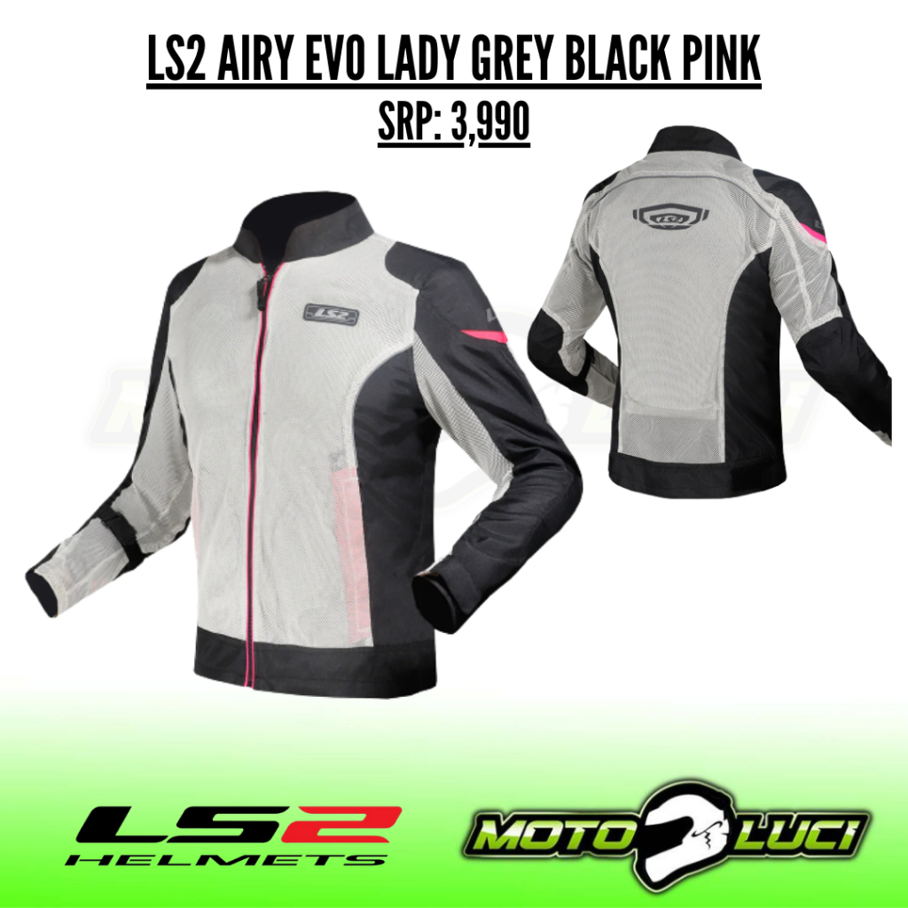 LS2 AIRY EVO LADY RIDING JACKETS | Shopee Philippines