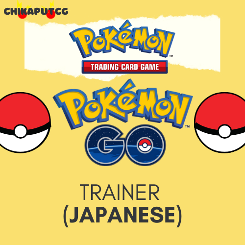 Pokémon GO (Japanese) | Trainer cards | Pokémon TCG | Shopee Philippines