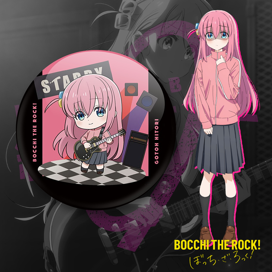 Bocchi The Rock Anime Button Pins / Badge | Shopee Philippines