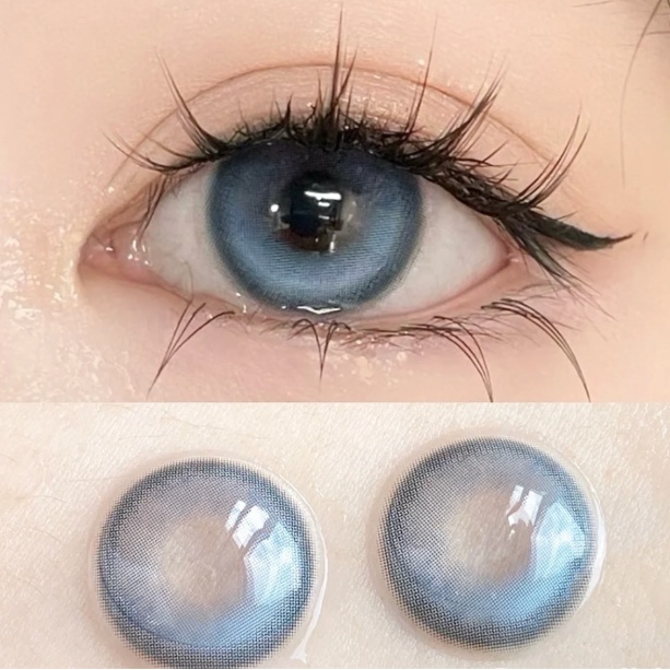 Midroo 2PCS\Pair Big Eye color contact lenses K4 series blue contact ...