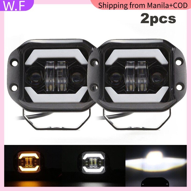 ED Work Light 12V 24V Fog Lamps Extra Light for Off Road 4x4 ATV Truck ...
