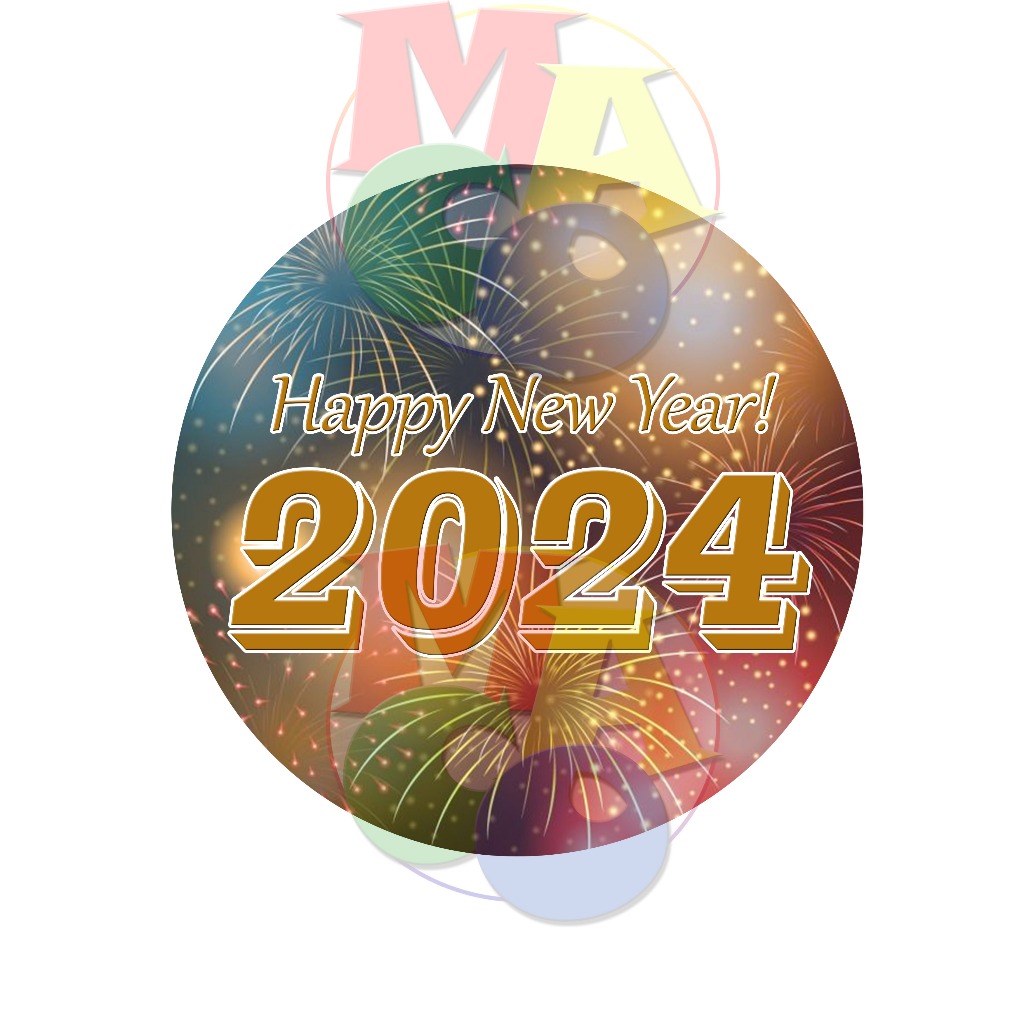 New Year Cake Toppers 2024 cake toppers | Shopee Philippines
