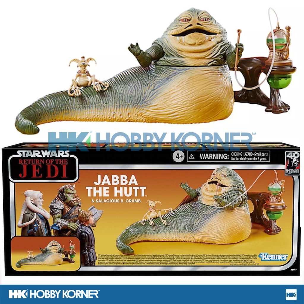 (IN STOCK) HASBRO F6997 Star Wars TBS 6 Inch Scale Jabba the Hutt and ...