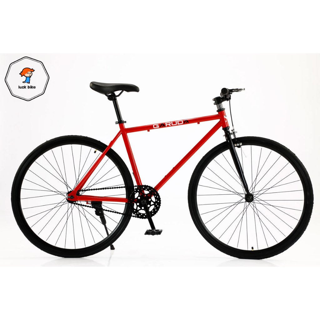 Garuda Fixie Bike Fixed Gear steel bike 700C | Shopee Philippines