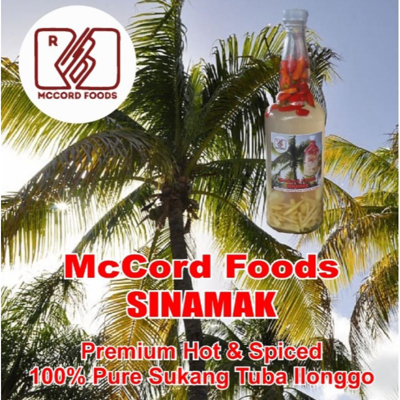 Sinamak 750ml, McCord Foods Silay Premium Hot & Spiced 100% Pure Sukang ...