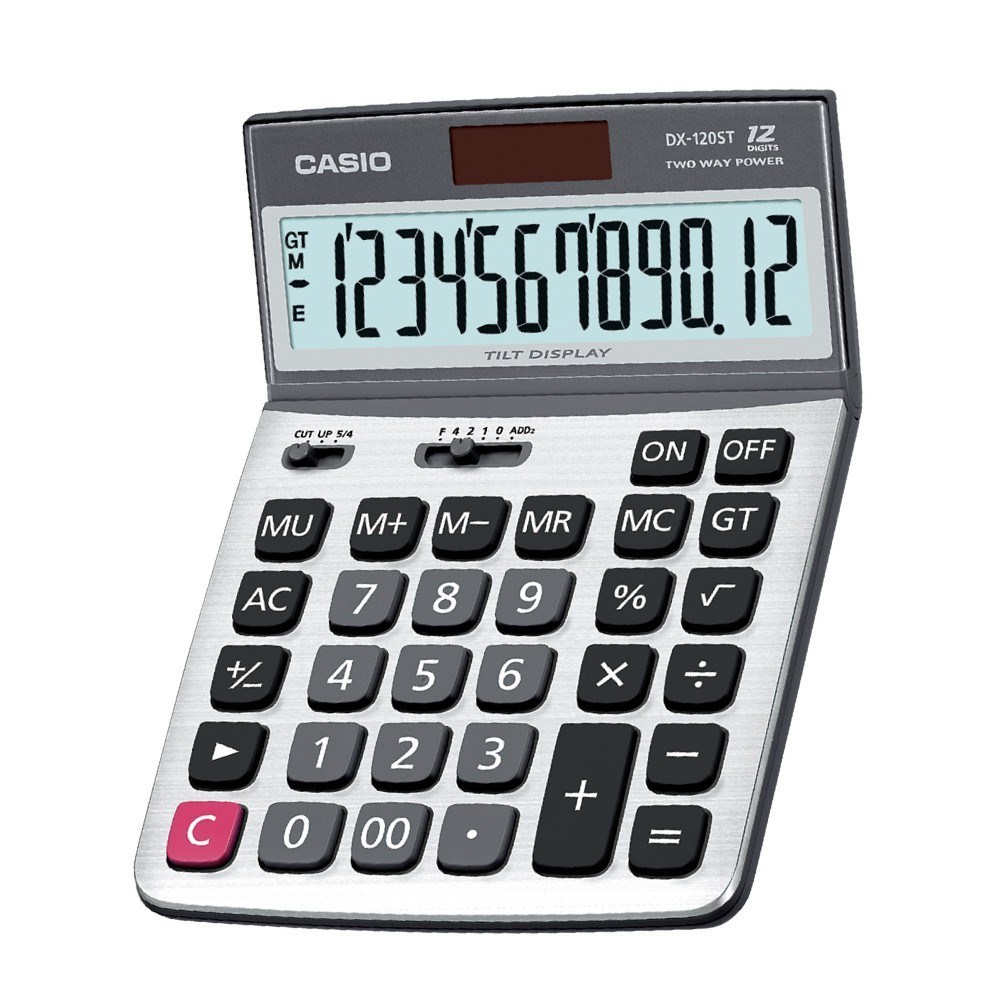 Casio Desktop Calculato DX-120ST (DX120ST DX 120 ST) | Shopee Philippines