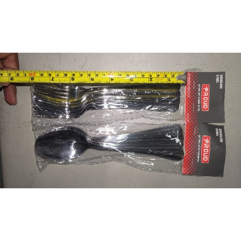 Proud spoon and fork 8 inches | Shopee Philippines