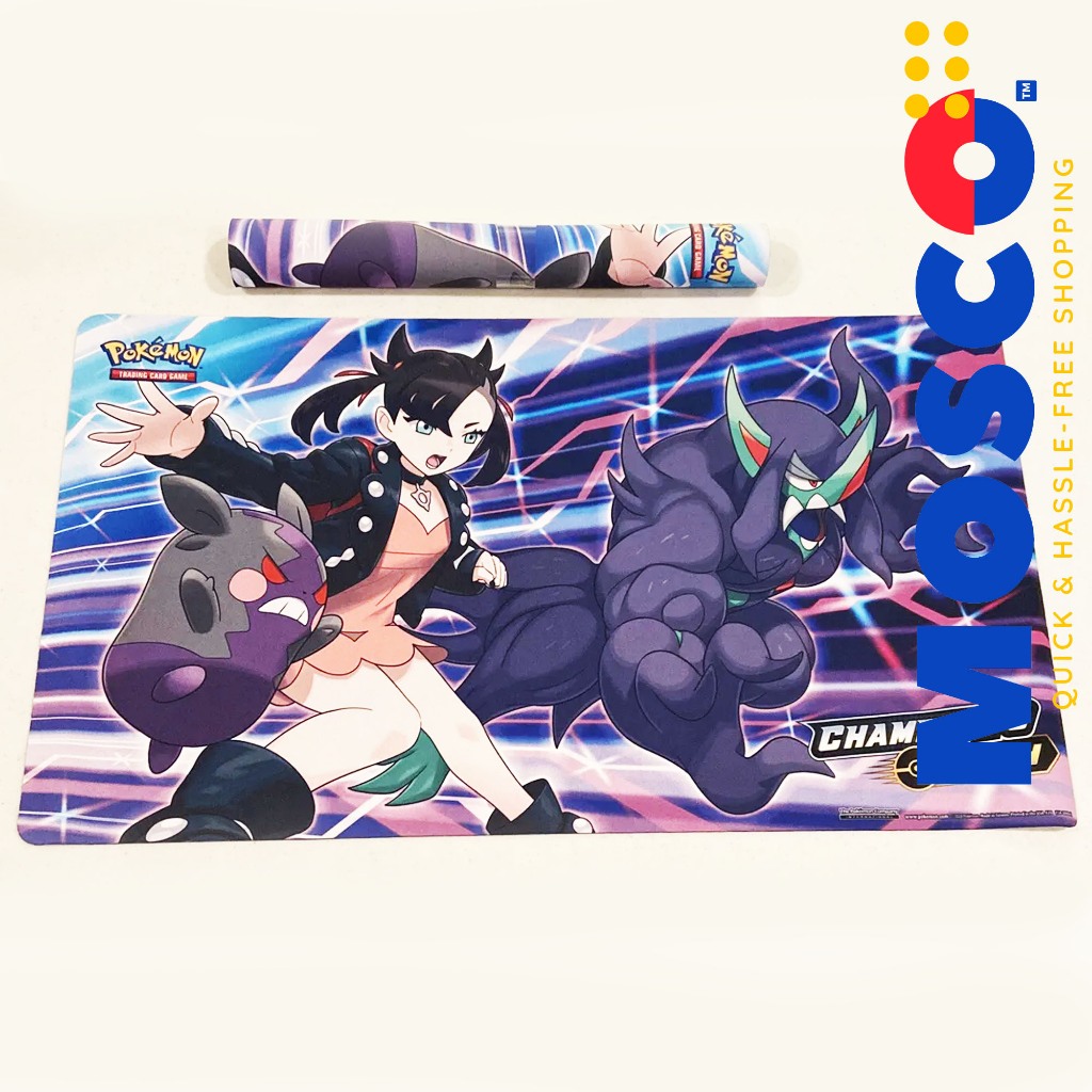 Pokemon Trading Card Game | Marnie & Morpeko Playmat | Morpeko V-Union ...