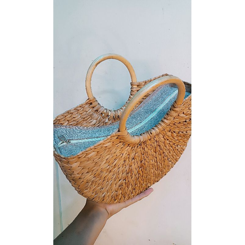 Seagrass bangkuan bag native bag banig bangkwan abaca woven hand bag ...