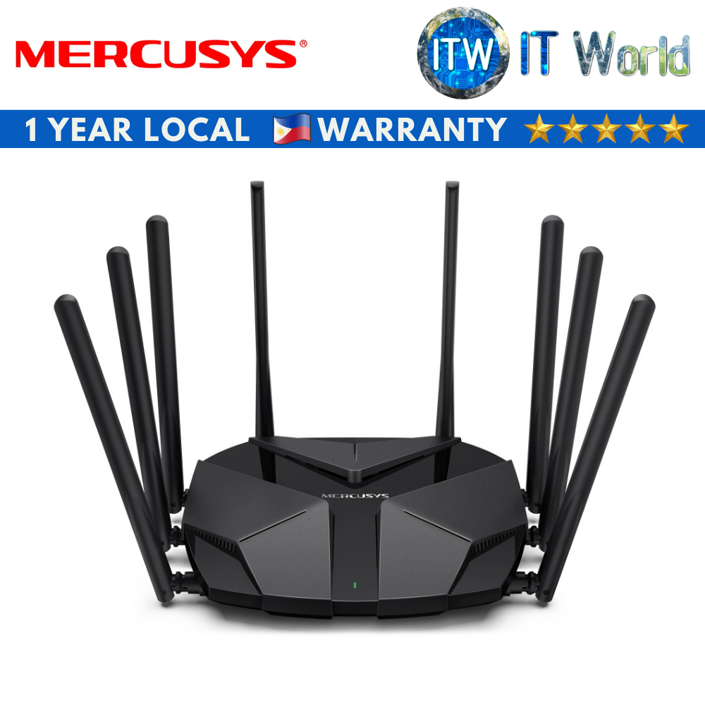 Itw | Mercusys AX6000 Dual-Band Wi-Fi 6 Router (MR90X) | Shopee Philippines
