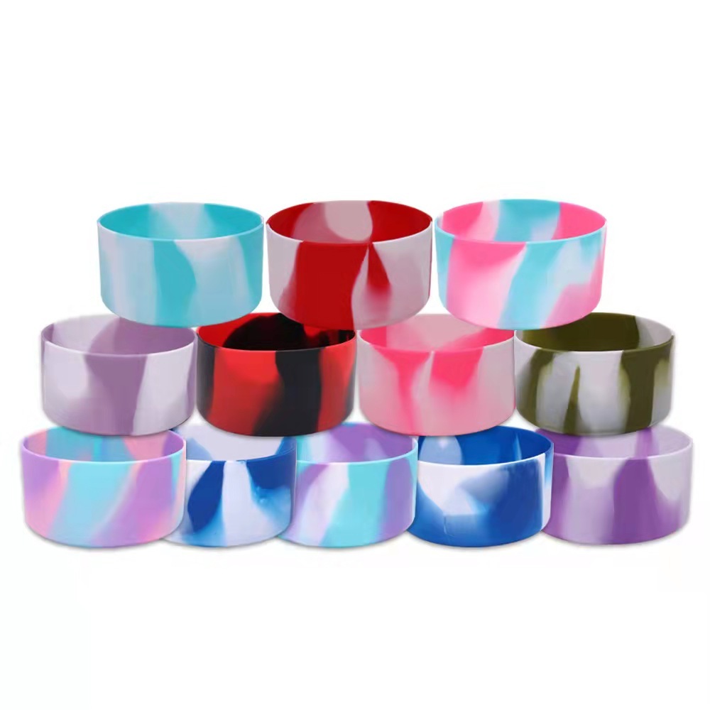 Fashion Gradient Silicone Boots for Hydro Flask Kleen Kanteen Aquaflask ...