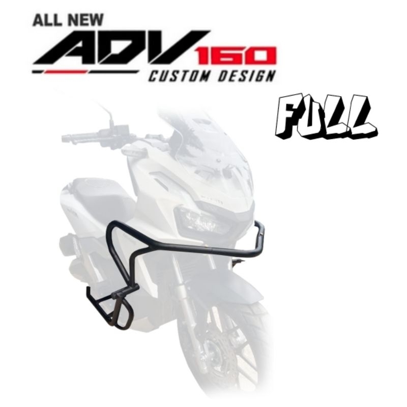 HONDA ADV 160 CRASHGUARD FULL HEAVY-DUTY (POWDER COAT) | Shopee Philippines