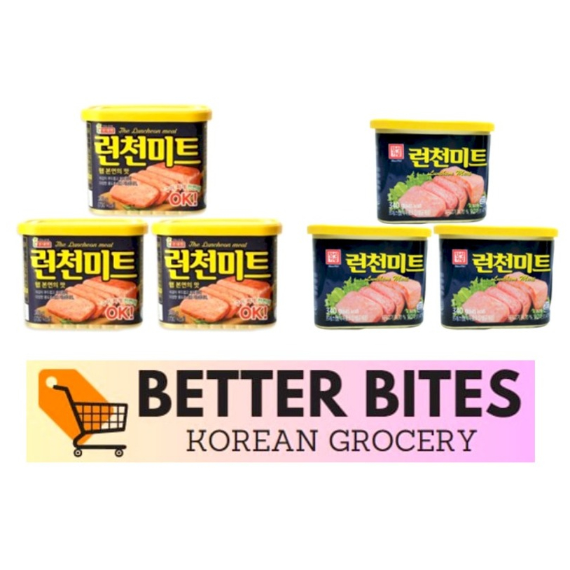KOREAN LUNCHEON MEAT HANSUNG & LOTTE 340G *(3PCS*) | Shopee Philippines
