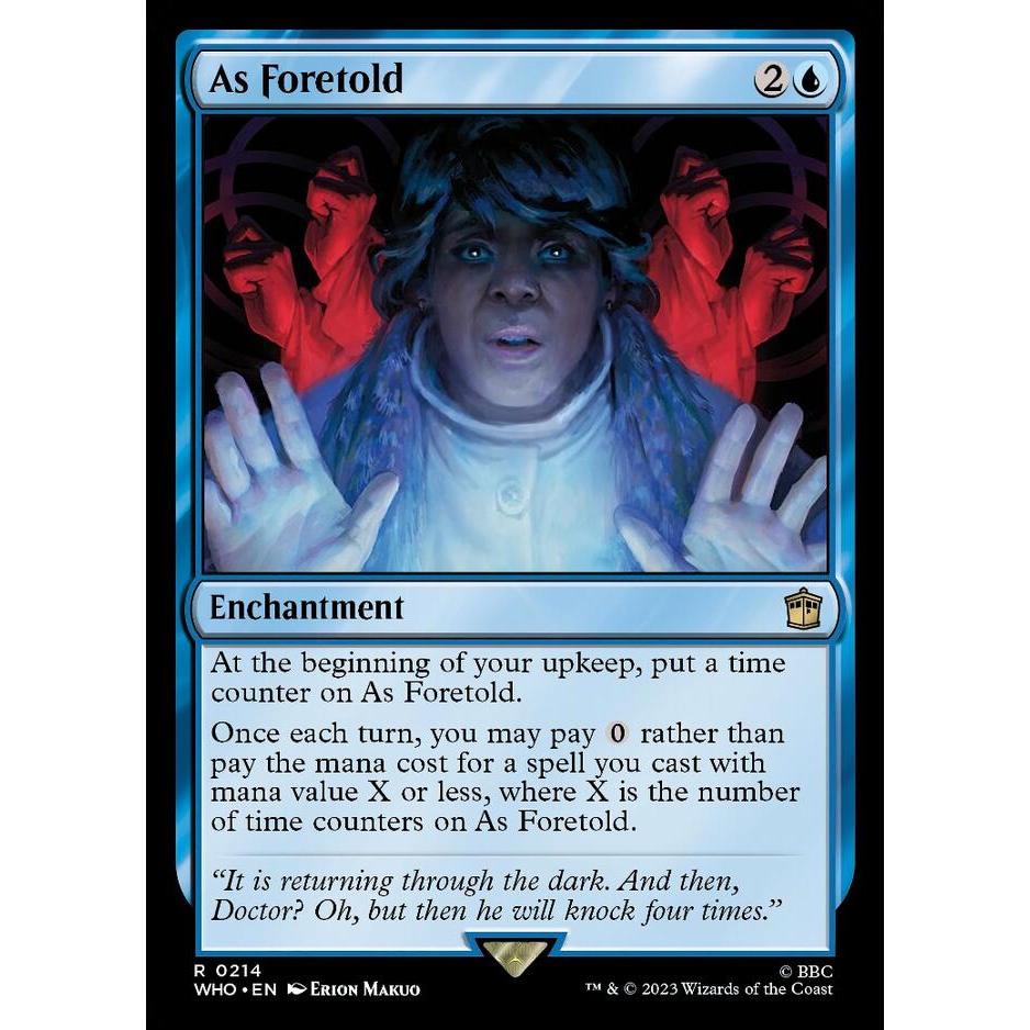 As Foretold - Universes Beyond: Doctor Who (WHO) | Shopee Philippines
