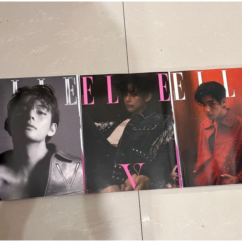 BTS V TAEHYUNG ELLE MAGAZINE | Shopee Philippines