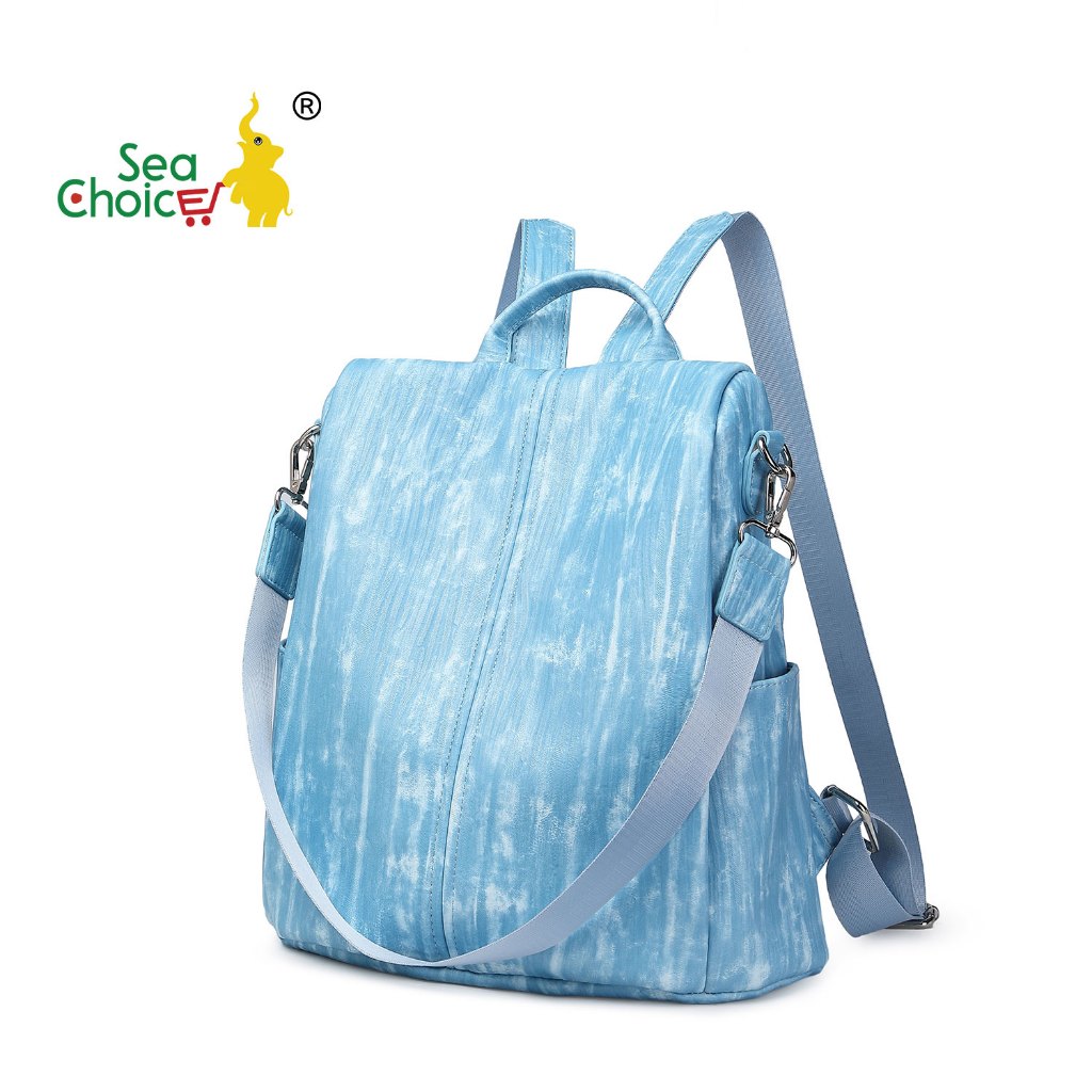 SeaChoice Fashion Backpack Purse PU Anti-theft Rucksack Lightweight ...