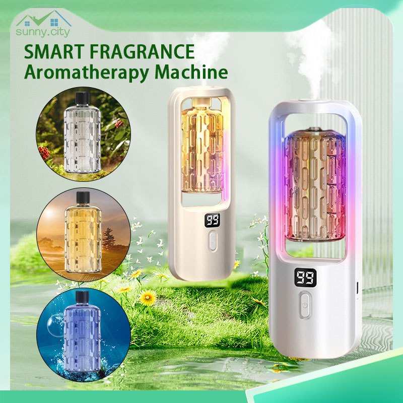 Aromatherapy Machine Digital display Rechargeable Fragrance Machine ...