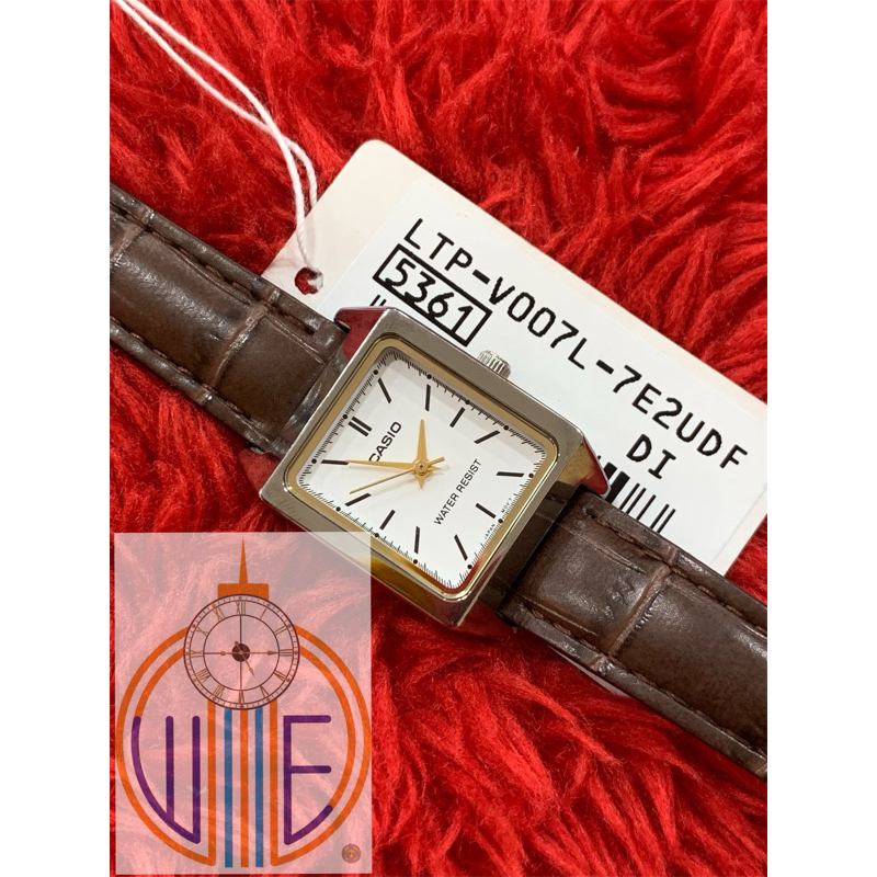 CASIO LADIES LEATHER LTP V007L 7E2 | Shopee Philippines