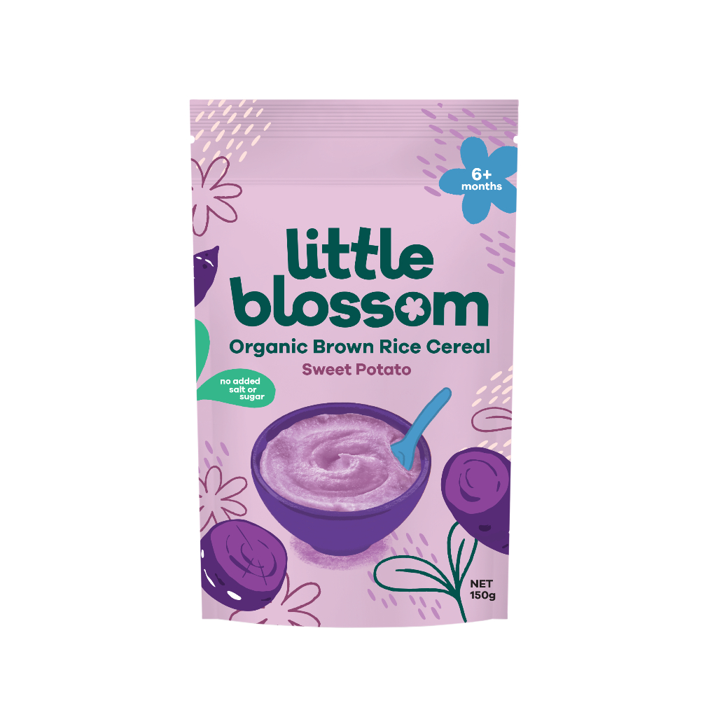 Little Blossom Organic Baby Cereal - Sweet Potato (150g) | Shopee ...