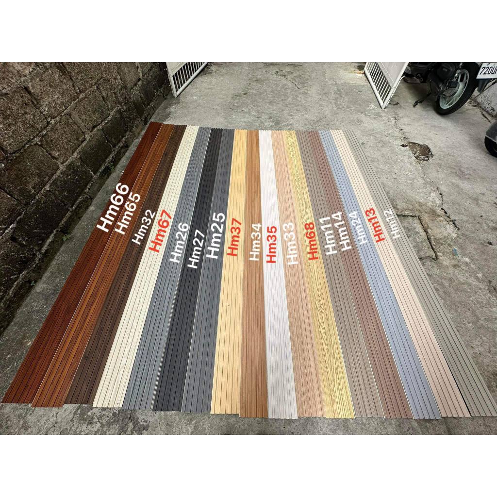 WPC Fluted wall Panel home Decorations Bigsale!! | Shopee Philippines