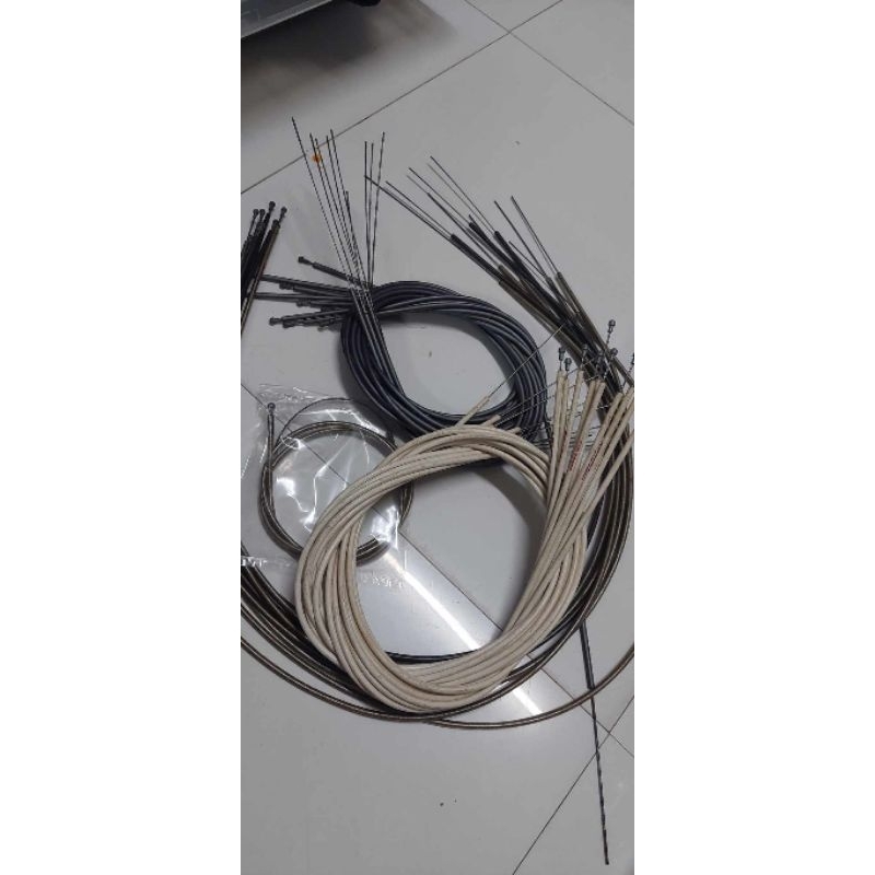 shimano SLR brake cable for ROAD BIKE REAR 126CM HABA JAPAN | Shopee ...