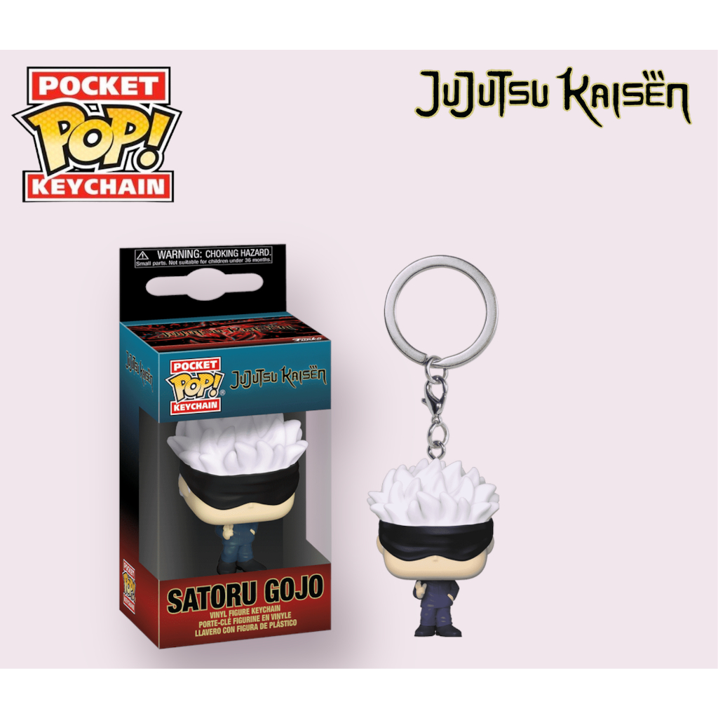 SATORU GOJO - JUJUTSU KAISEN POCKET POP KEYCHAIN | Shopee Philippines