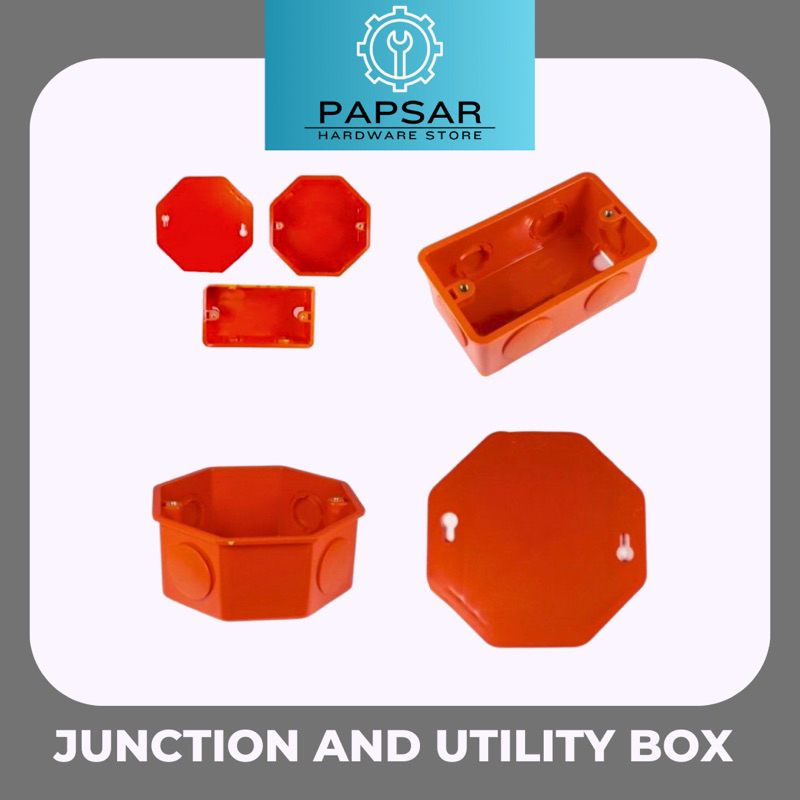 PVC Junction and Utility Box 100% High Quality | Shopee Philippines