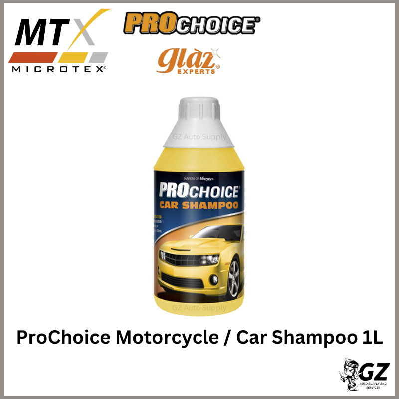 Pro Choice Motorcycle / Car Shampoo 1L / Automotive Wash Soap / Auto ...