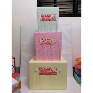 POLAR ICE CHEST STYRO CLASSIC (small, medium, round, xl) [RANDOM COLOR ...