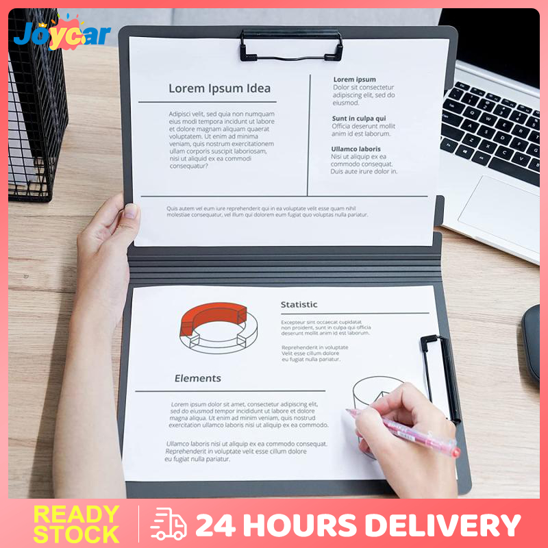 A4 Foldable Folder Splint Portable Writing Folder Back Plate Waterproof ...