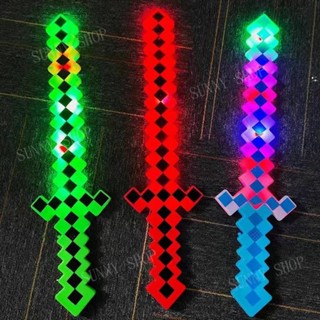 Minecraft Sword 24 inches With Lights And Sounds Kids Toys | Shopee ...